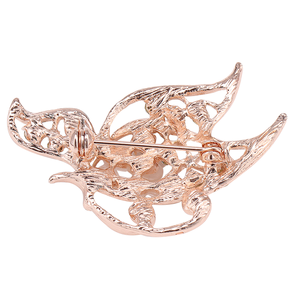 Brooch Crystal Rhinestone Brooch Alloy Brooch Pin for Scarf Banquet ...