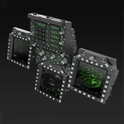 WINWING F18 Full Setl with MFD Panels and Bracket for Cockpit Flight ...