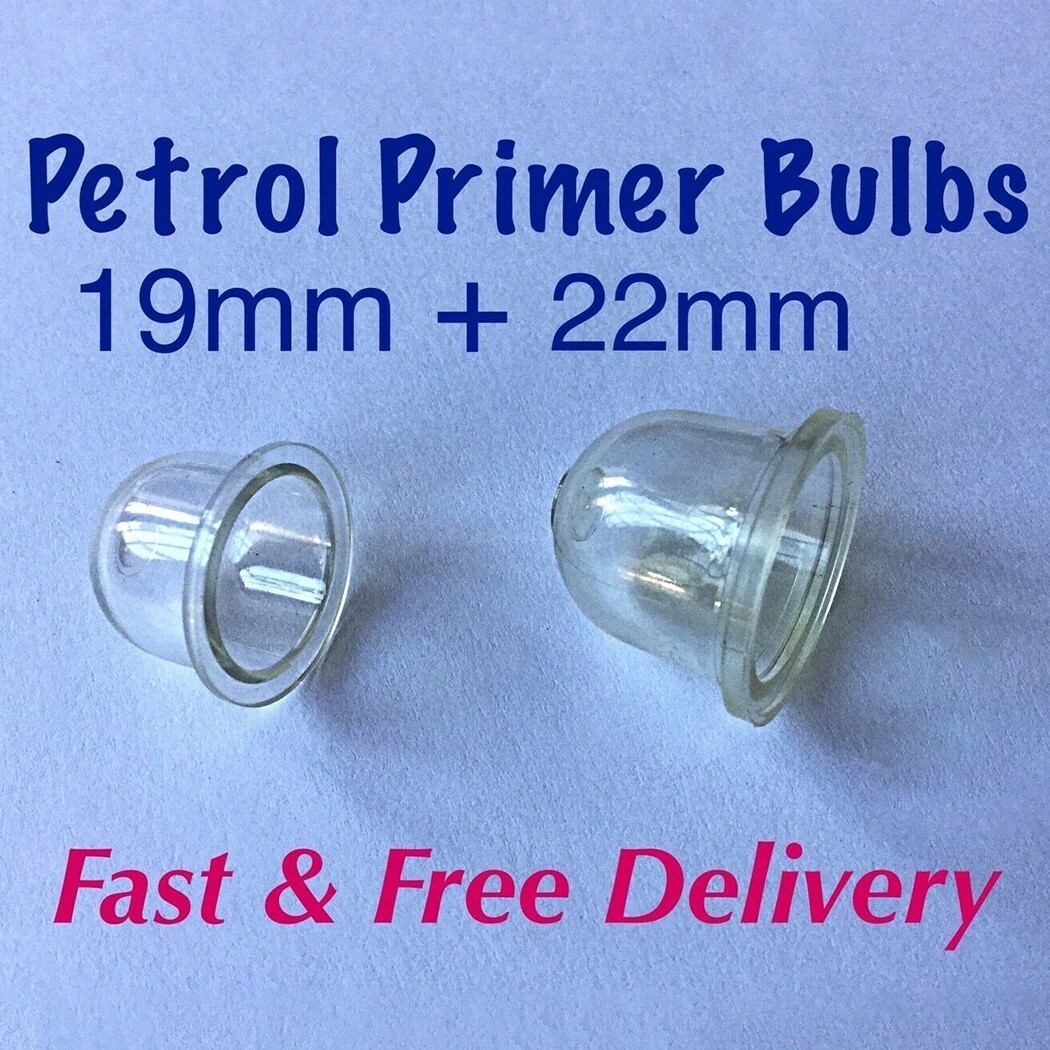 2x Petrol Primer Strimmer Fuel Bulb Pump For Hedge Strimmers Trimmer ...