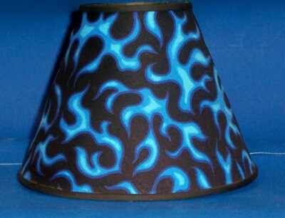 Fire Flames Blue Firefighter Lamp Shade Lampshade | eBay