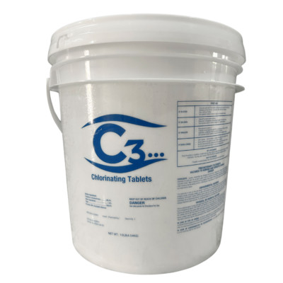 C3-10lb Chlorine Tablets, 3 Inch | Swimming Pool & Spa Chlorine Tablets ...