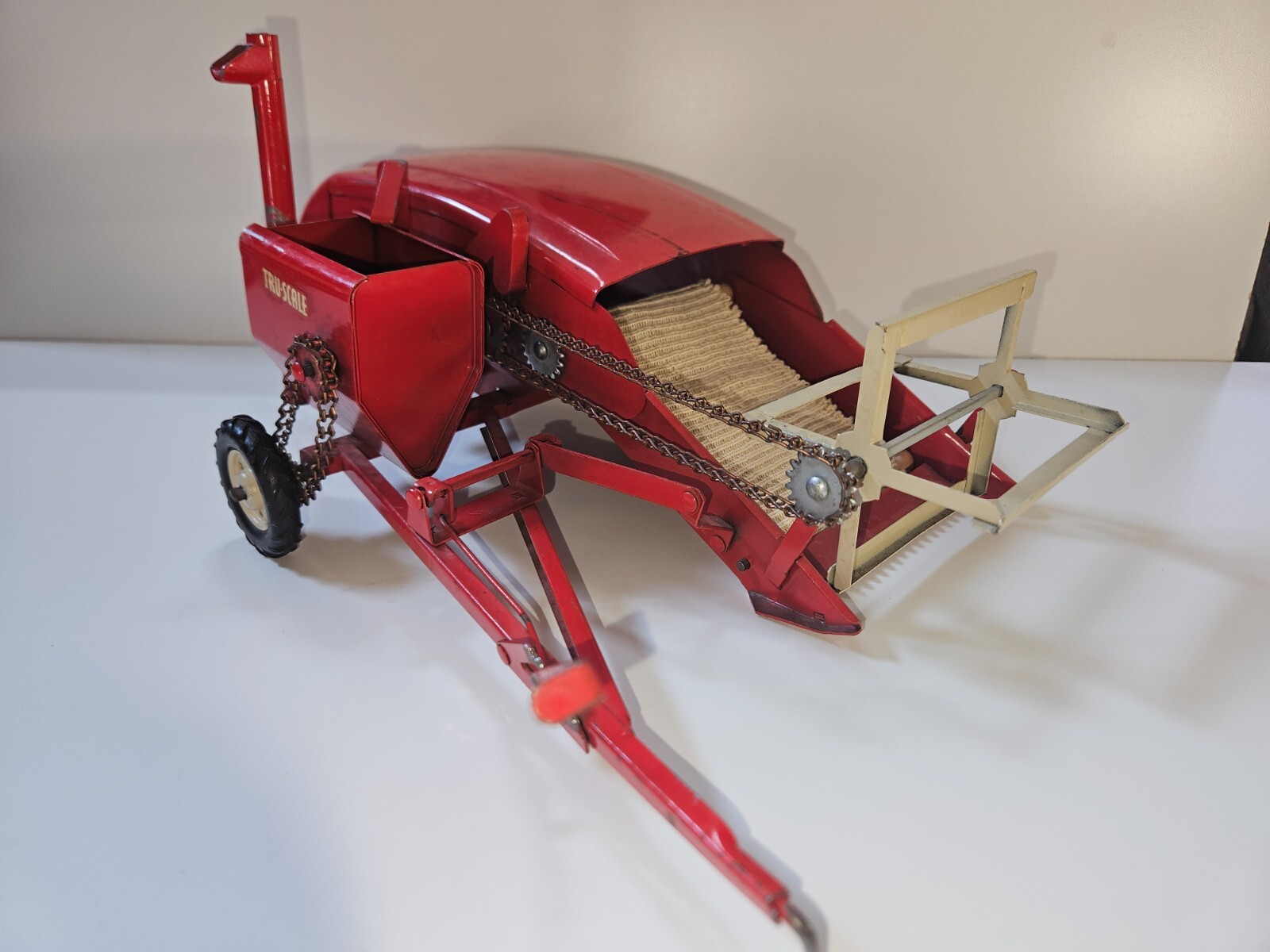 Vintage 1:16 scale Tru-Scale Diecast Pull Behind Combine | eBay