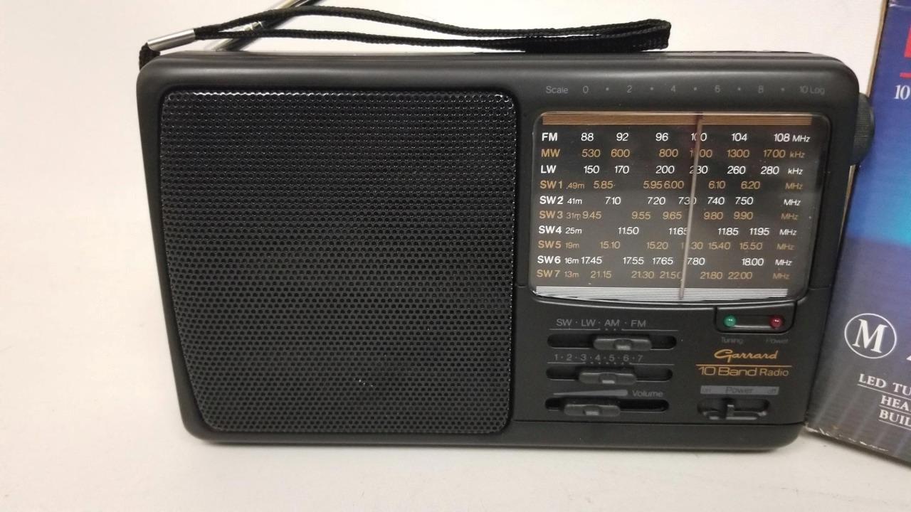 Garrard 10 Band Portable Radio Receiver | eBay