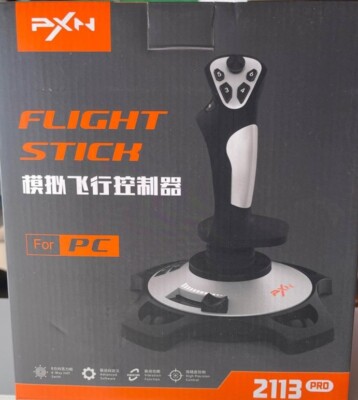 PXN-2113 PRO USB Flight Stick PC Joystick Flight Simulator Wired Gaming ...