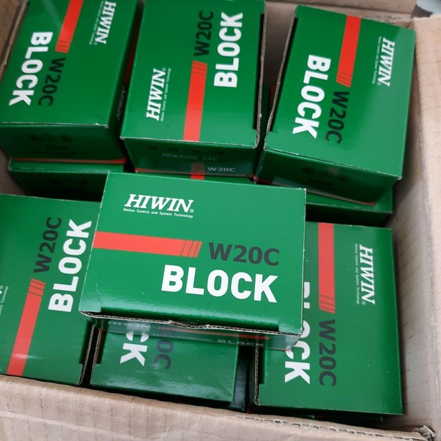 Hiwin W20C Rail Block Slider Linear Guideway Hgw20cczo Machinist Lathe ...