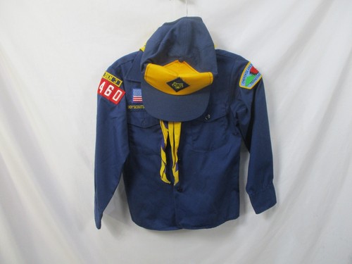 Boy Scouts America Costume Boys 10 Shirt Hat Cub Scouts Halloween ...