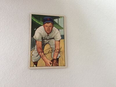 1952 Bowman #219 Neil Berry Baseball Card/ A True Beauty! | eBay