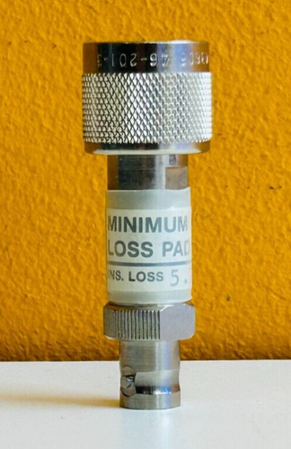 Alan 50Z75 (1050) 1 GHz 5.7 dB Type N (M-F) 50-75 Ohm Minimum Loss Pad ...