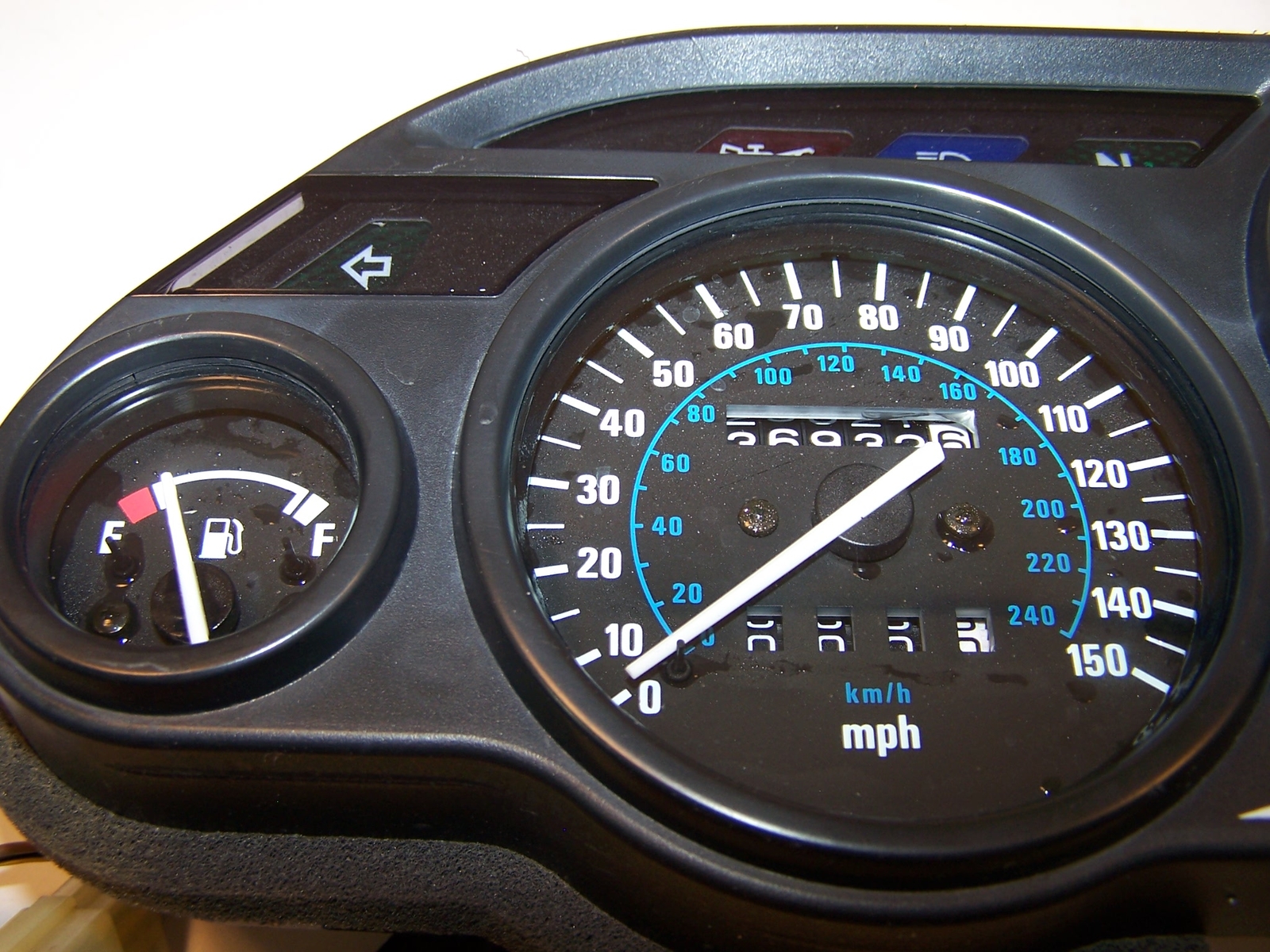 KAWASAKI CONCOURS ZG 1000 SPEEDO TACH GAUGES CLUSTER SPEEDOMETER 25005 ...