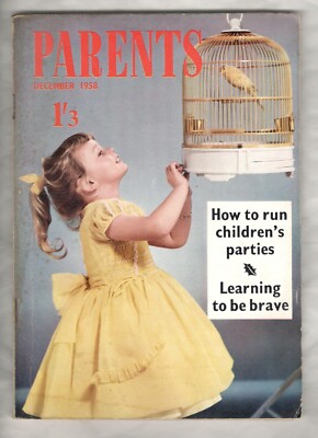 Vintage Parents Magazine December 1958 - (Mother and Baby / Young Child ...