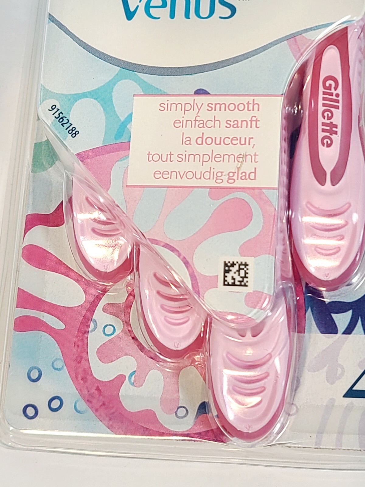 4 pcs Gillette Simply Venus Disposable Women's Razors Travel Legs Body ...