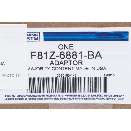 NEW - OEM Ford F81Z-6881-BA Oil Cooler Adapter Housing - Power Stroke ...