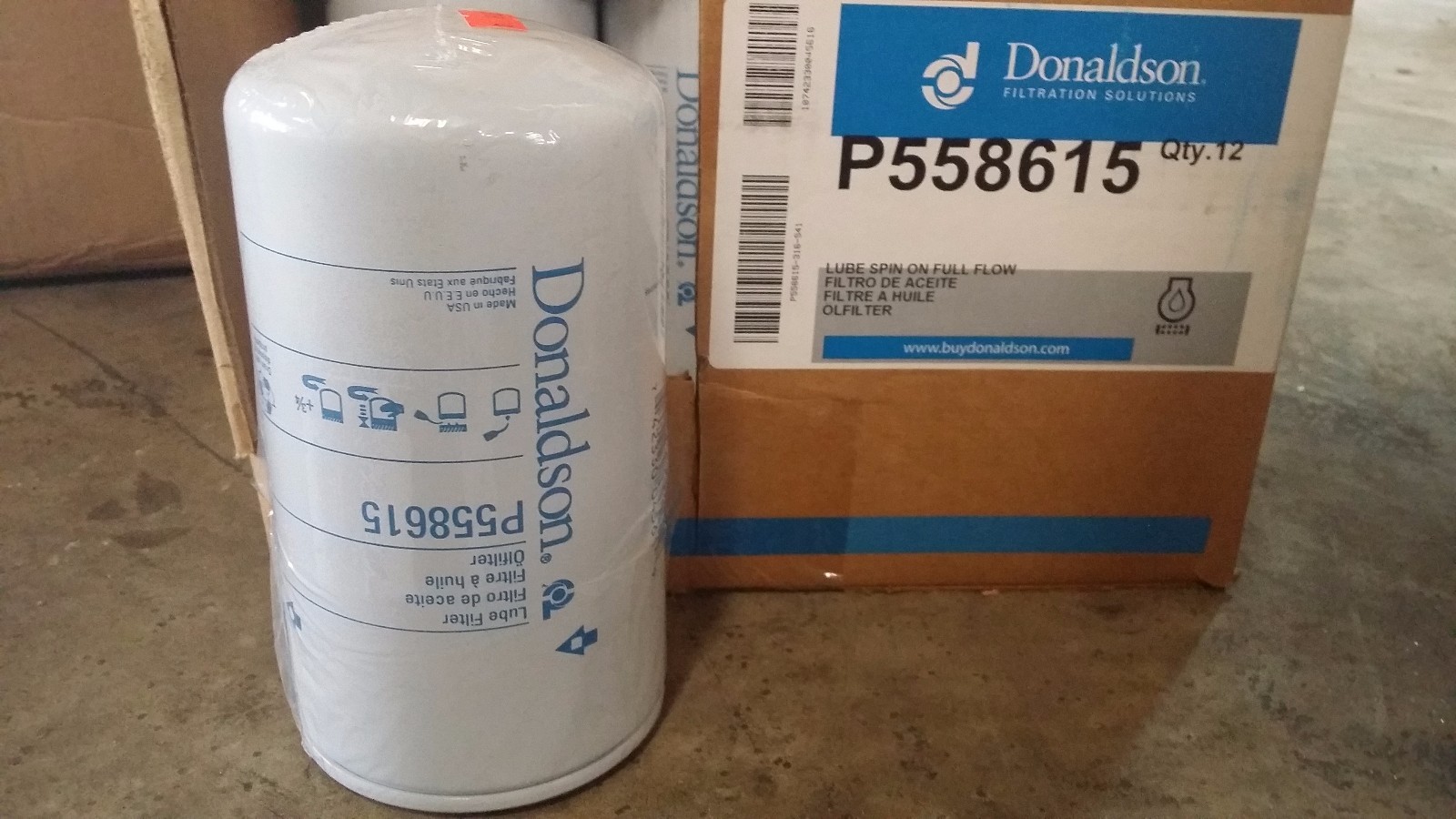 DONALDSON P558615 - cross reference oil filters | oilfilter ...