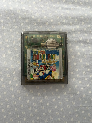 Super Mario Bros. Deluxe (Nintendo Game Boy Color, 1999) GBC Authentic ...