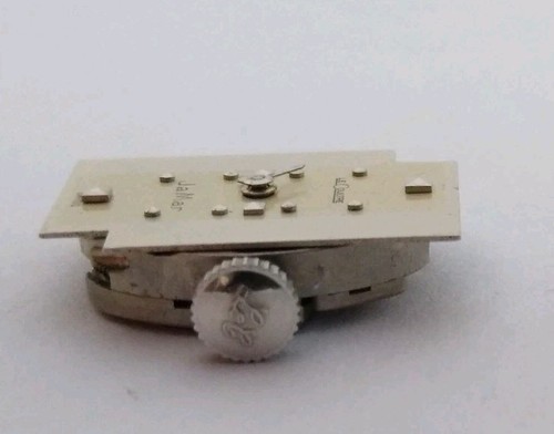 Vintage Jaeger LeCoultre Cal. 490/BW 17J Watch Movement Signed Crown ...