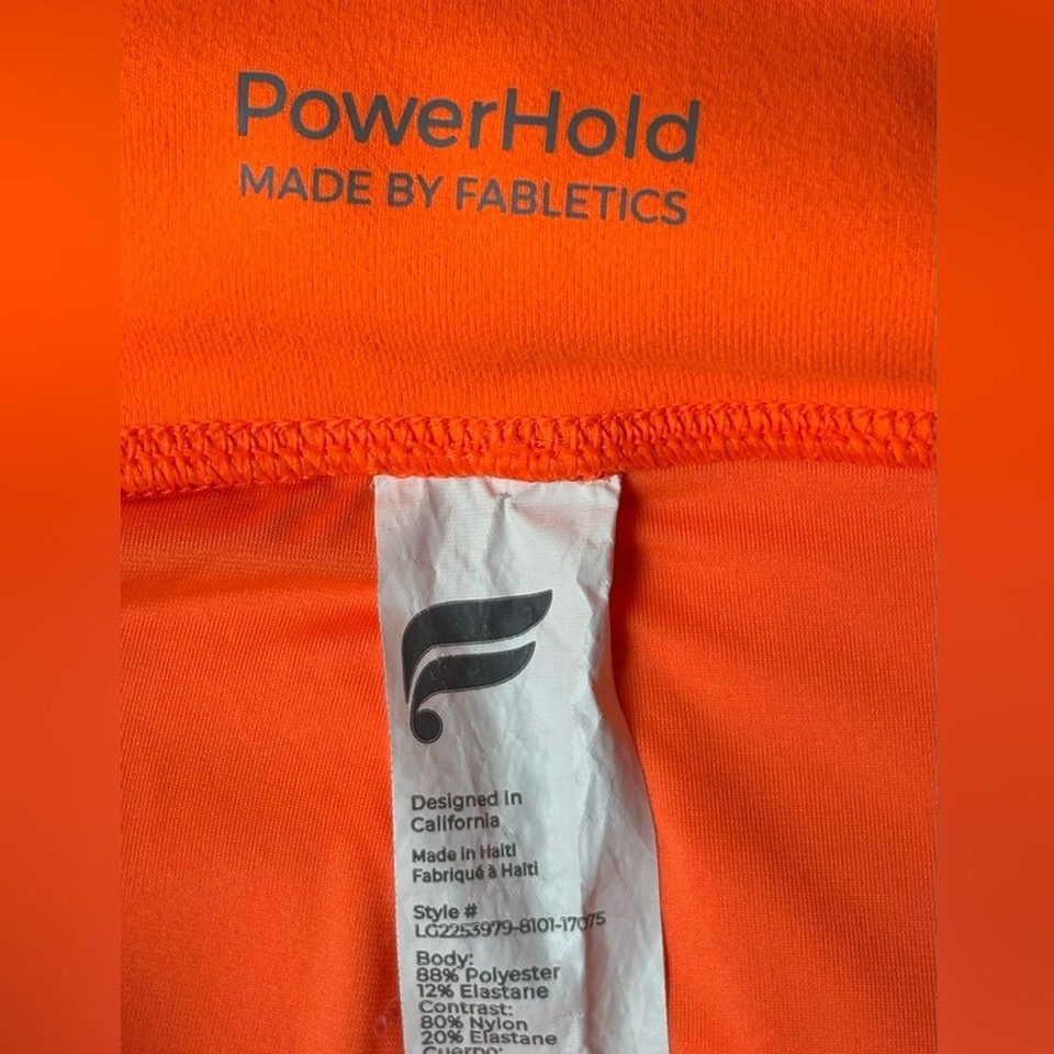Fabletics Vibrant Orange Activewear 1X | eBay