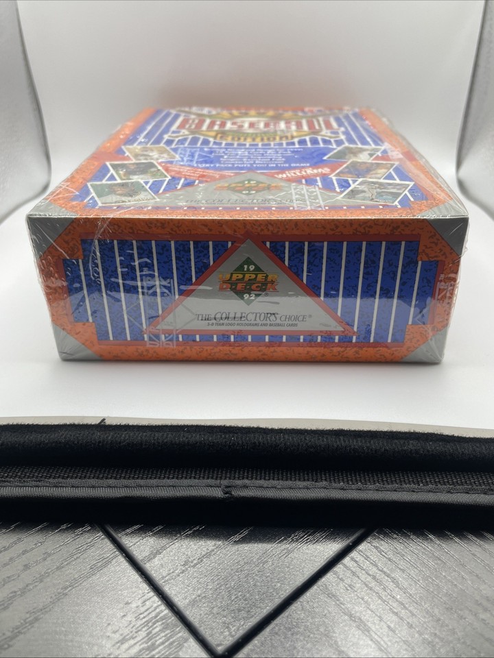 1992 UPPER DECK BASEBALL CARD WAX BOX FACTORY SEALED 36 PACKS BENCH ...