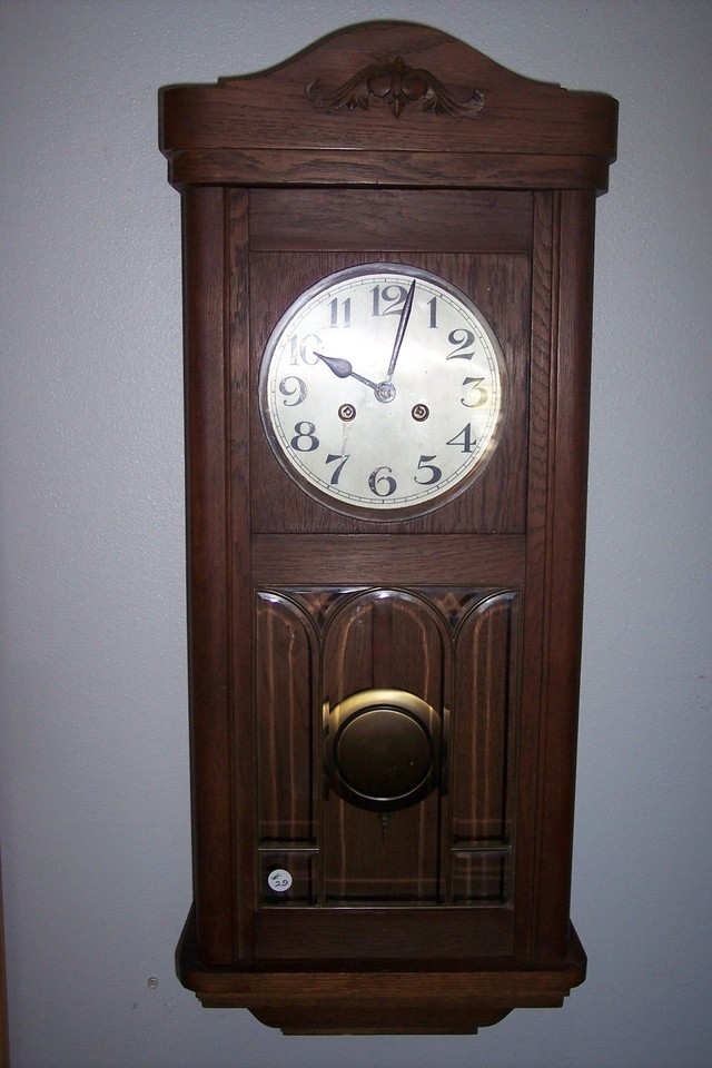 Antique German Box Clock NICE | eBay