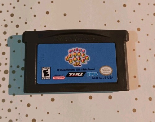 Super Monkey Ball Jr. - Nintendo Game Boy Advance - 2002 - GBA - Tested ...
