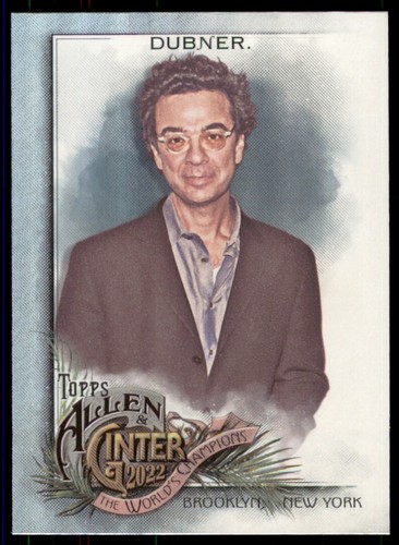 STEPHEN DUBNER 2022 Allen & Ginter Silver Portrait Hot Box Foil Card ...