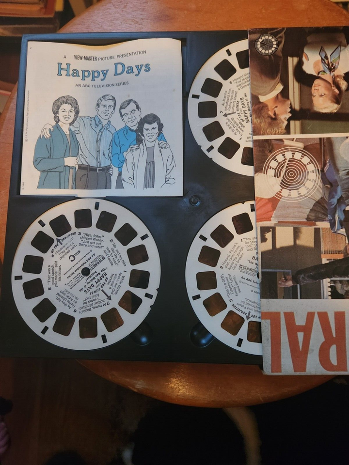 VTG. GAF TALKING VIEW-MASTER. HAPPY DAYS. | eBay