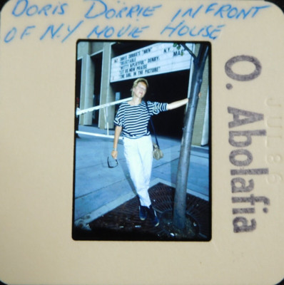 OA20-198 1990s Doris Dorrie NY Movie Set Orig Oscar Abolafia 35mm COLOR ...