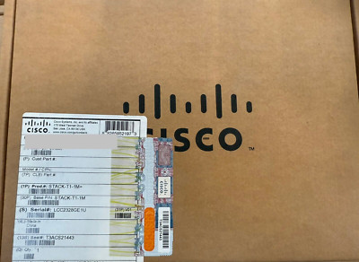 Cisco STACK-T1-1M StackWise 1M Stacking Cable-Lifetime Warranty! | eBay