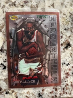 1996-97 TOPPS FINEST w/ COATING ROOKIE CARD NEW YORK KNICKS JOHN ...