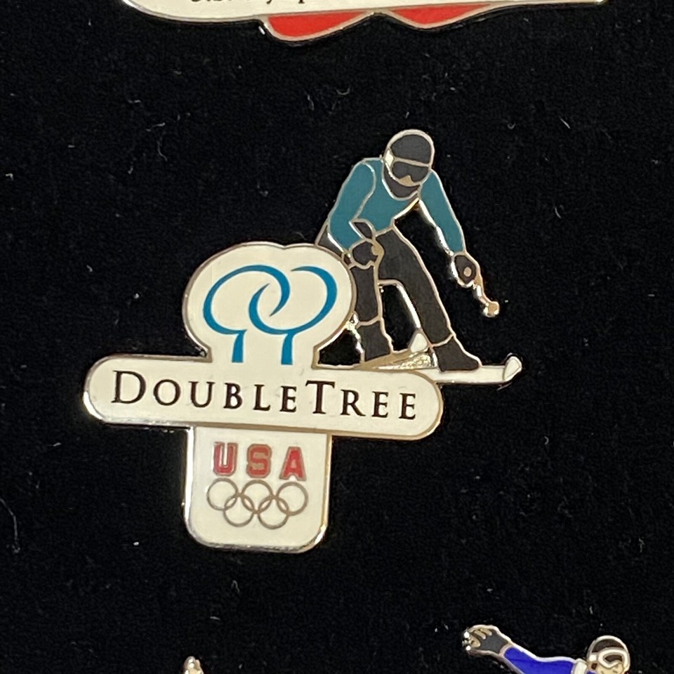 Italy 2006 US Olympic Team Commemorative 10 Pin Set Hilton Family Lmt ...