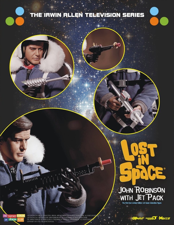 Lost in Space 1/6 Scale John Robinson With Jet Pack Action Figure | eBay