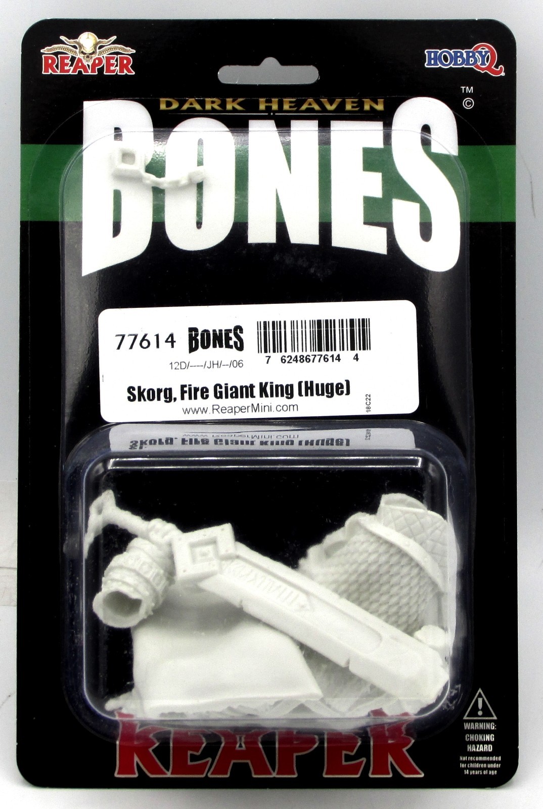 Reaper 77614 Skorg Ironskull Fire Giant King [Huge] (Bones) Warrior ...