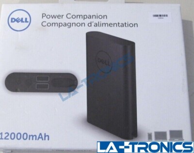 Dell Power Companion 4 Cell 12000mAh Portable Power Bank External ...