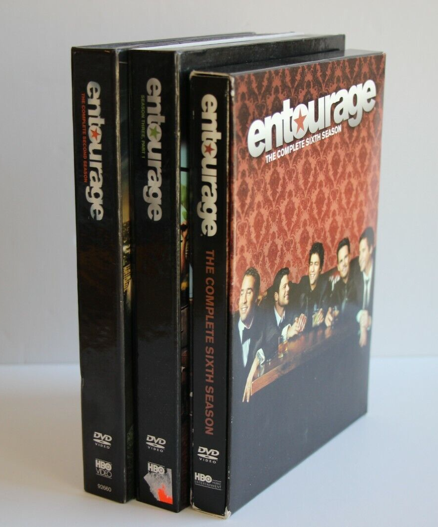 Entourage HBO DVD Sets Seasons 2, 6, and Part 1 of Season 3 | eBay