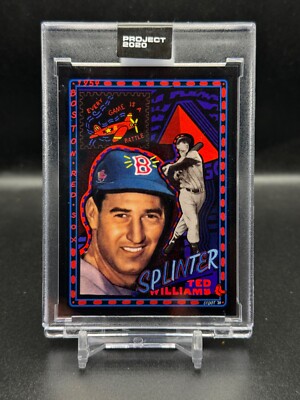 Topps Project 2020 Baseball Card #74 Ted Williams by Efdot /8897 | eBay