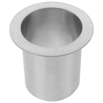 Stainless Steel Trash Grommets Drop-in Trash Chute Round Waste Basket ...
