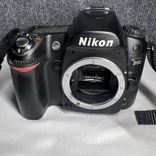 Nikon D80 Digital SLR Body Only Camera With Batteries & Charger | eBay