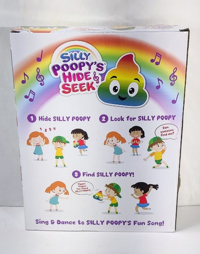 Silly Poopy's Hide & Seek Toy GAME Sing & Dance 2 Players Ages 3 for ...
