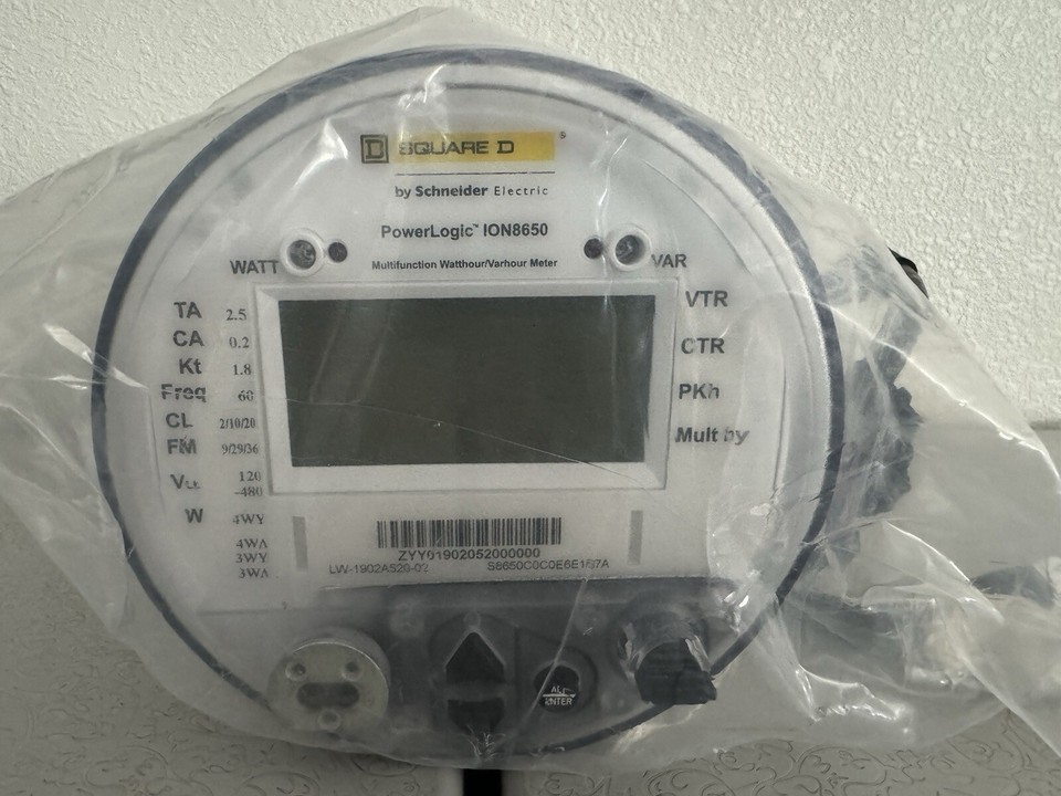🚀NEW Schneider Electric Square D ION8650 Power Quality Meter 🔥 | eBay