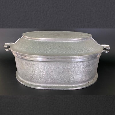 Vintage 5qt Heavy Aluminum GUARDIAN SERVICE ROASTER PAN w/ Lid ...