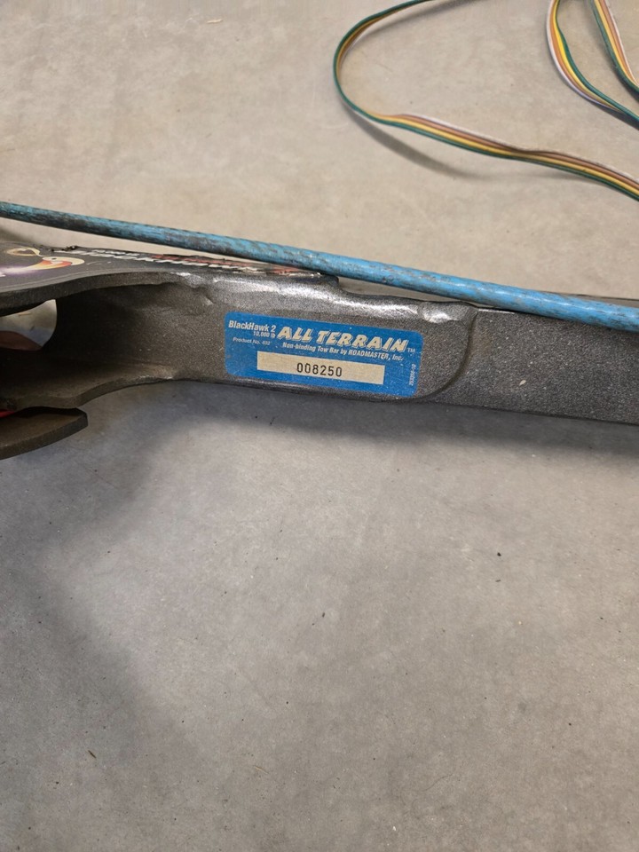 Roadmaster 402 BlackHawk 2 All Terrain 10,000 lb NonBinding Tow Bar ...
