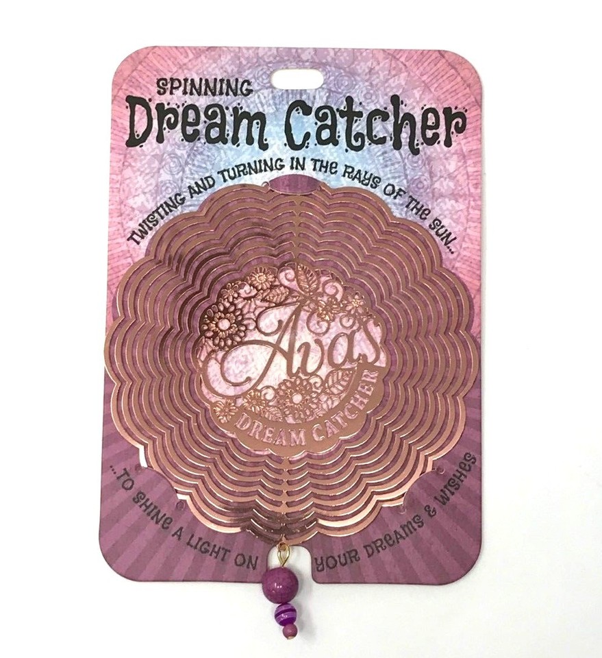 Personalized Spinning Dream Catcher Window Gift Garden Names Choose ...