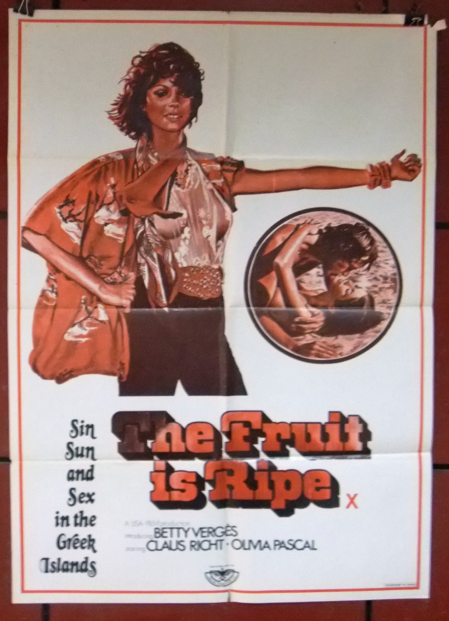 The Fruit is Ripe (Betty Verges) Original 40x27" Lebanese Movie Poster ...