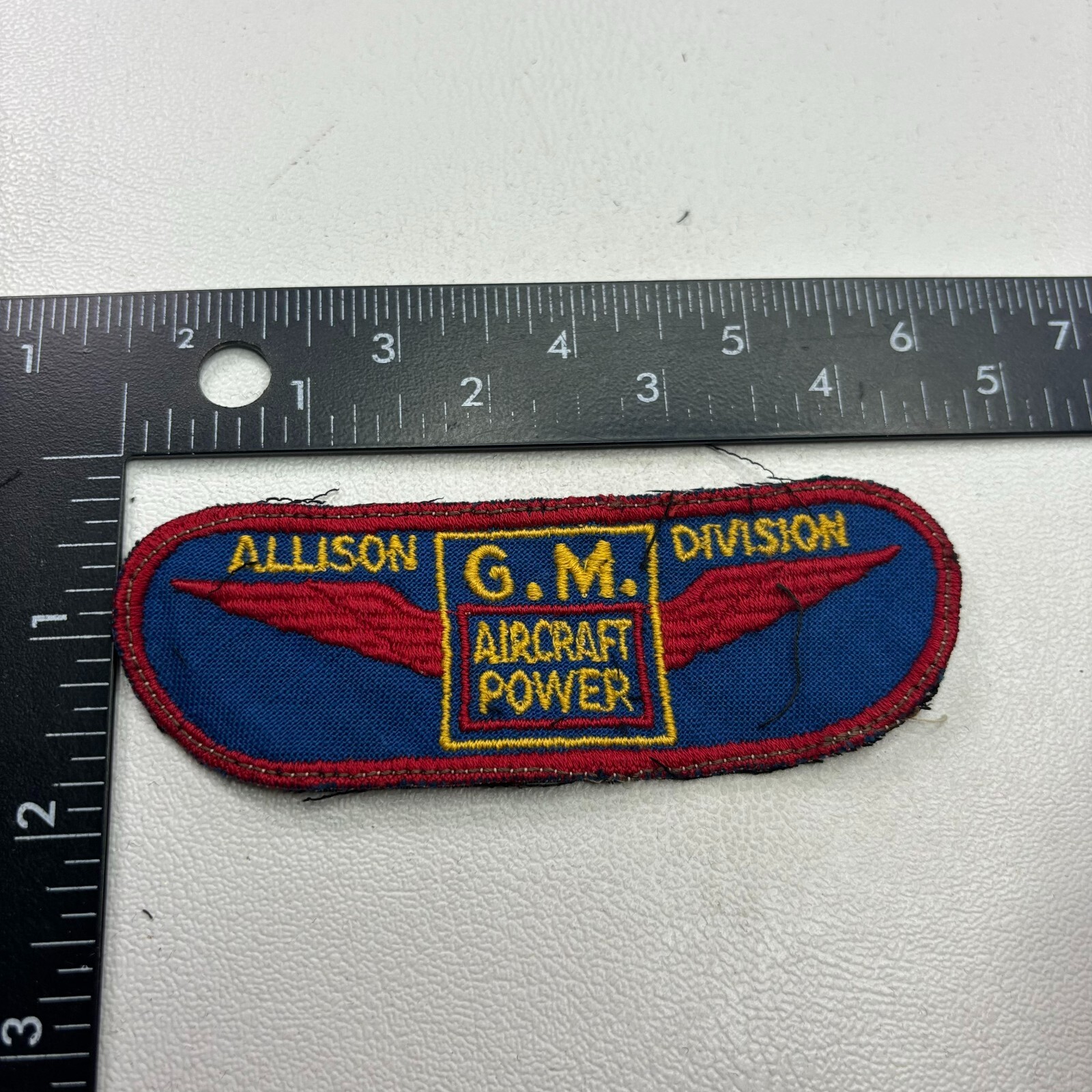 Vtg c 1960s ALLISON DIVISION GENERAL MOTORS AIRCRAFT POWER Plane Patch ...