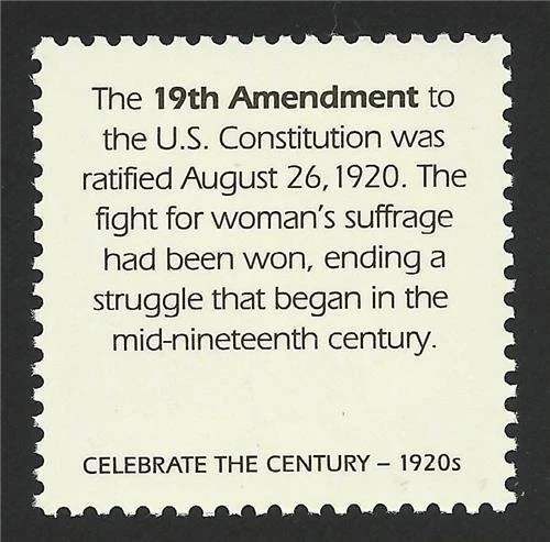 19th Amendment Constitution