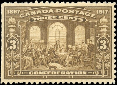 Canada Mint NH F-VF 3c Scott #135 1917 50th Anniversary Issue Stamp | eBay