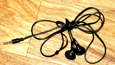 ORIGINAL SONY Walkman MDR-E804 BLACK EARBUD HEADPHONES EXTRA BASS | eBay