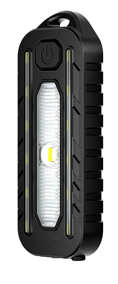 LED Red Blue Shoulder Light with Clip and USB Charging Lead - Fits ...