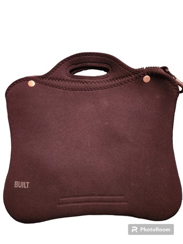 BUILT NY Overbuilt Laptop Black Case Bag Tote | eBay