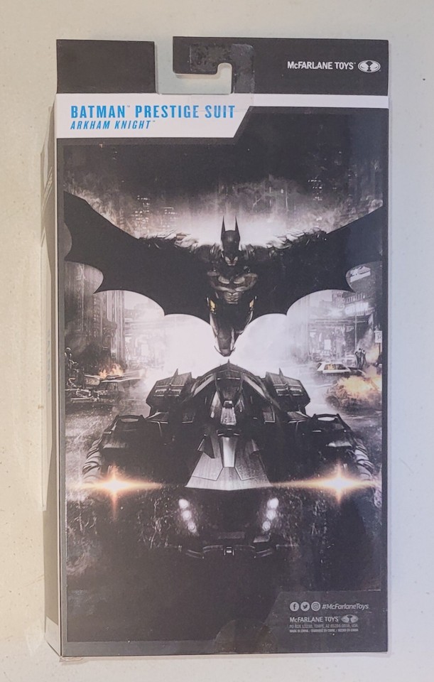 McFarlane DC Batman Prestige Suit Arkham Knight Exclusive 7" Scale ...