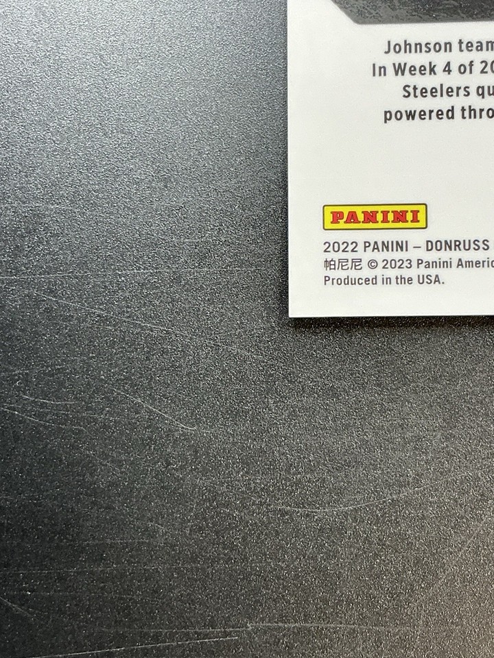 2022 Donruss Optic Jermaine Johnson II Blue Prizm Rated Rookie /179 ...